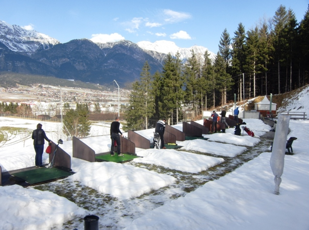 Golfen im Winter in Innsbruck? Das geht. - #myinnsbruck