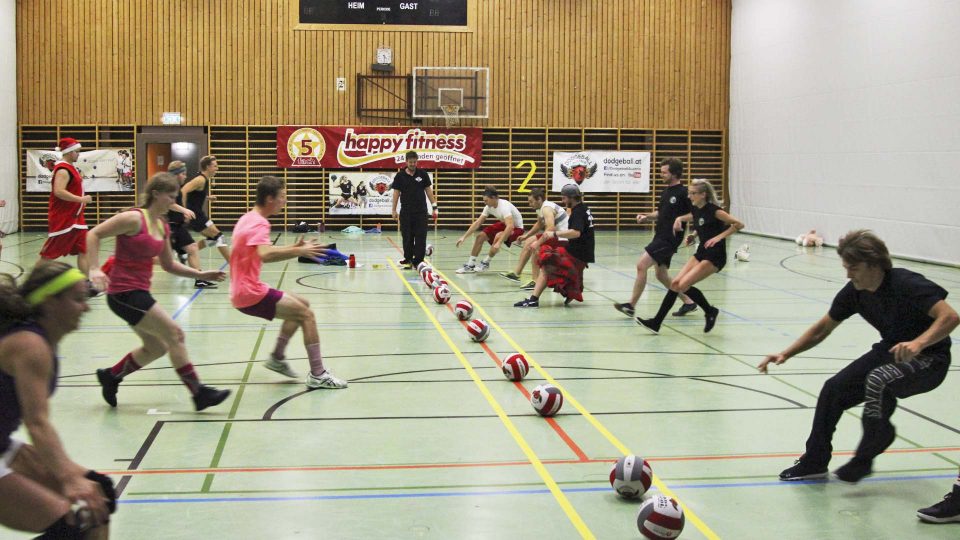 Dodgeball Mania madness in Innsbruck - #myinnsbruck