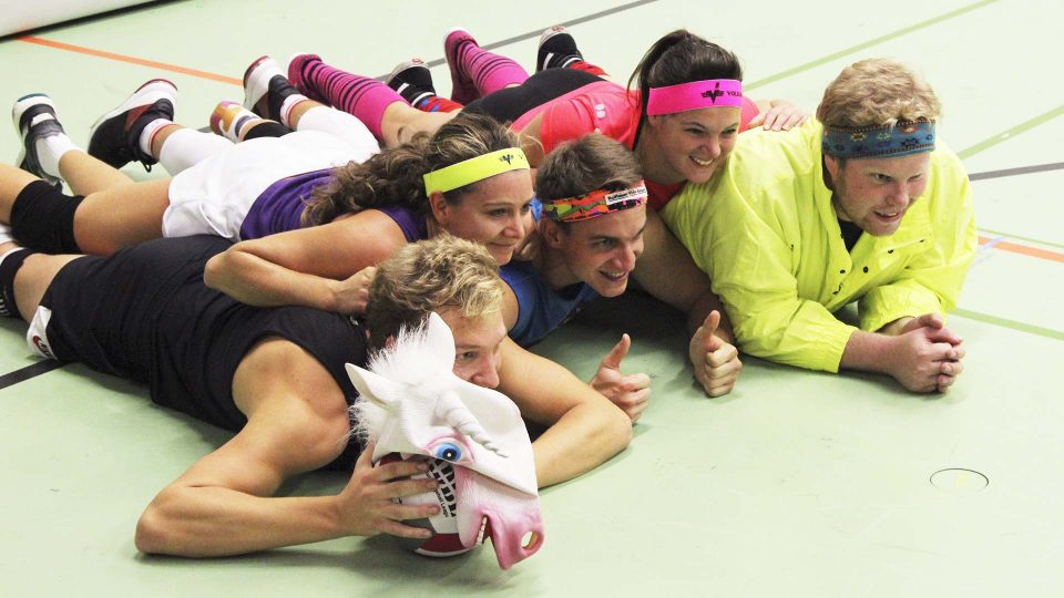 Dodgeball Mania madness in Innsbruck - #myinnsbruck