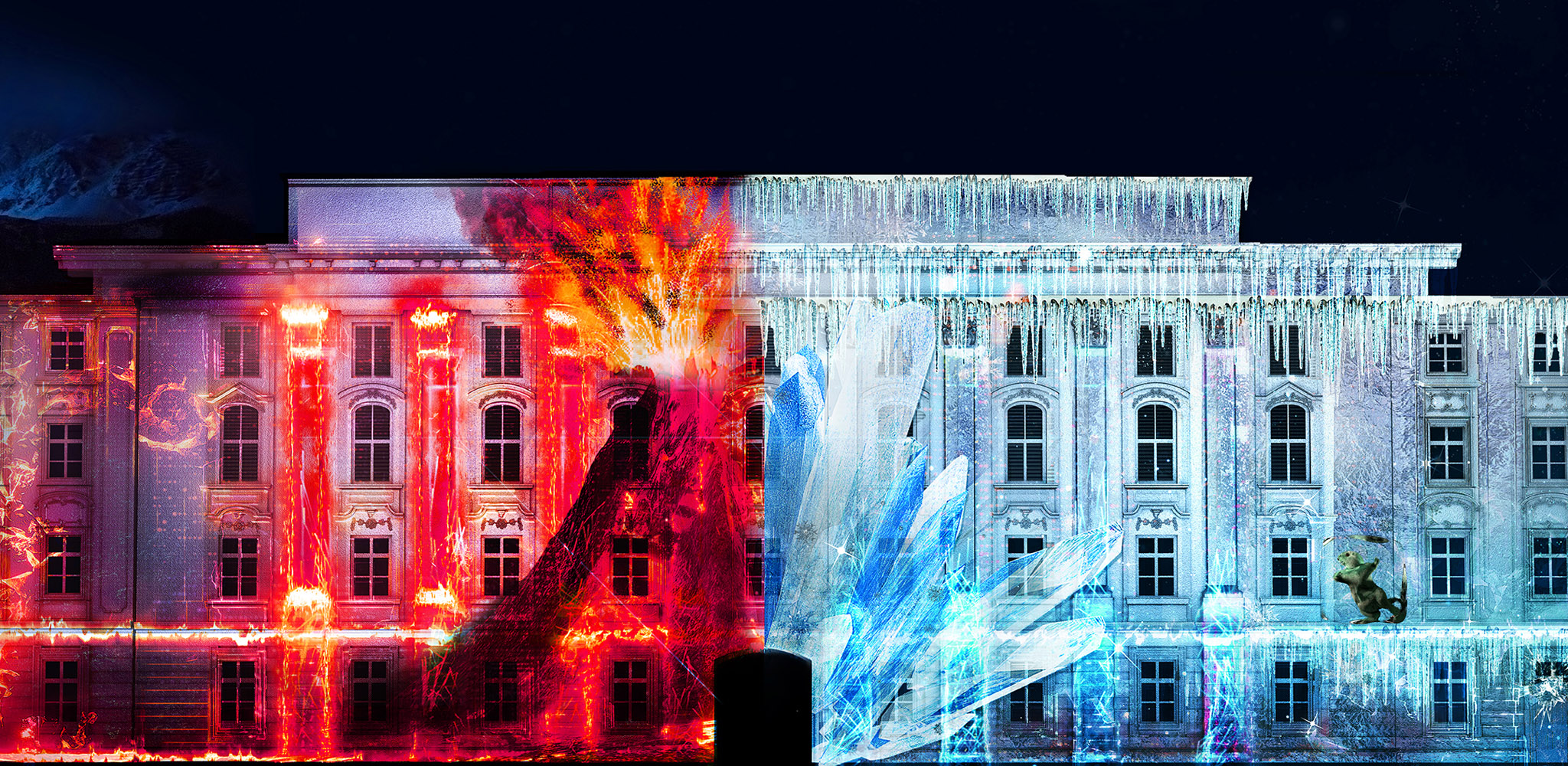 Light Show Mount Magic Dazzles in Innsbruck - #myinnsbruck