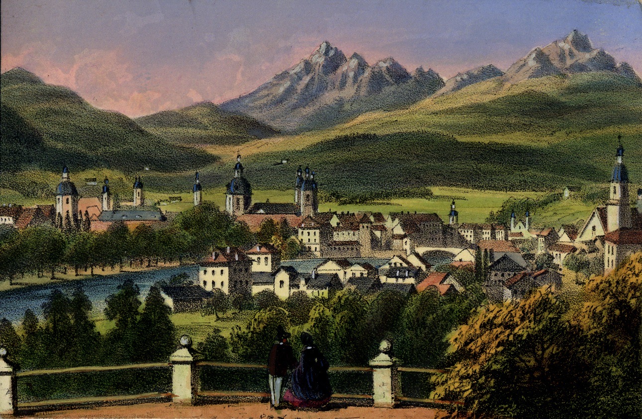 Mit der Stadtvedute Innsbruck alles im Blick