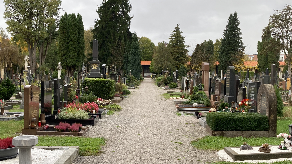 To the final resting place - walk at the Westfriedhof cemete - #myinnsbruck